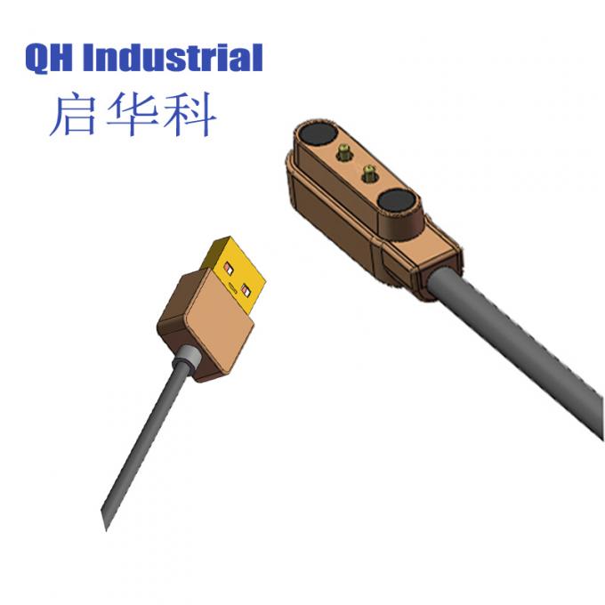 2Pin 7.60mmIso & Rohs Reached Ethernet Double End Spring Loaded Pin ...