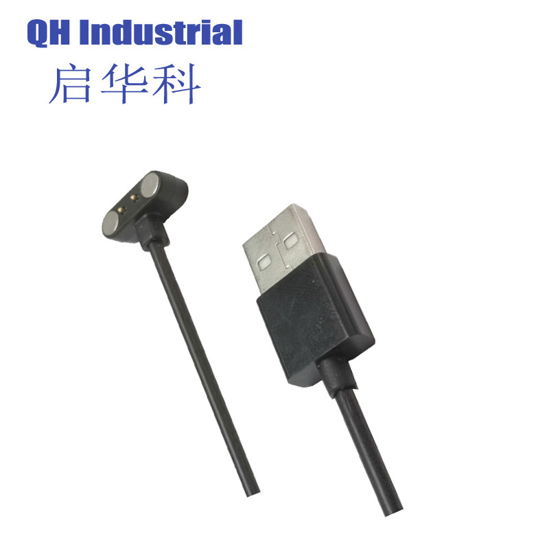 2Pin Ce Standard Battery 90 Degree Bend Pin Magnetic Power Connectors ...