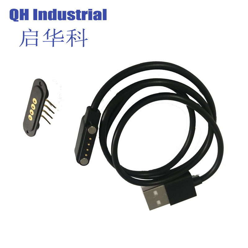 4pin 2.54mm Pitch GPS Connector Double Row Pogo Pin Connector Finland ...